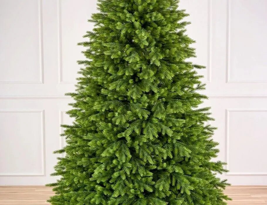 Искусственная елка Воронцовская, зелёная, хвоя литая 100%, 300 см, Max CHRISTMAS