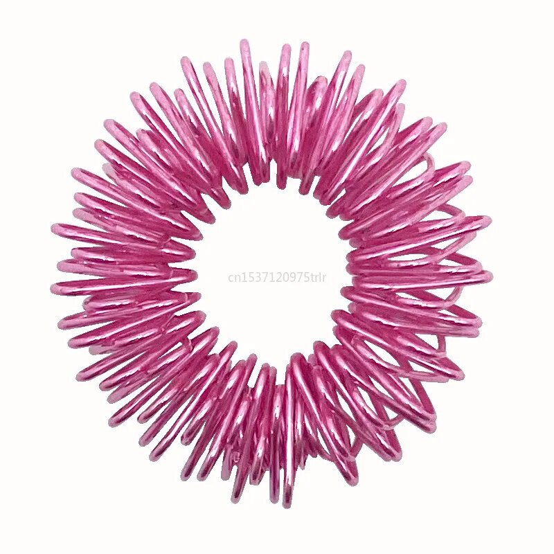 MOONBIFFY Акупрессорные кольца для пальцев Фиолетовый, pink