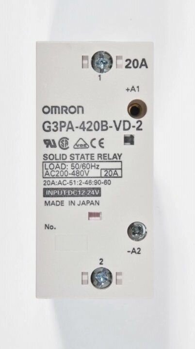Твердотельное реле Omron G3PA-420B-VD-2 12-24VDC