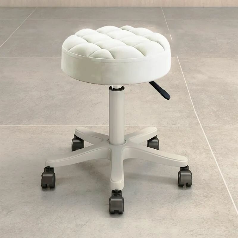 Вращающийся подъемный табурет: 360 вращение, регулируемая высота, для салонов красоты, парикмахерских и дома