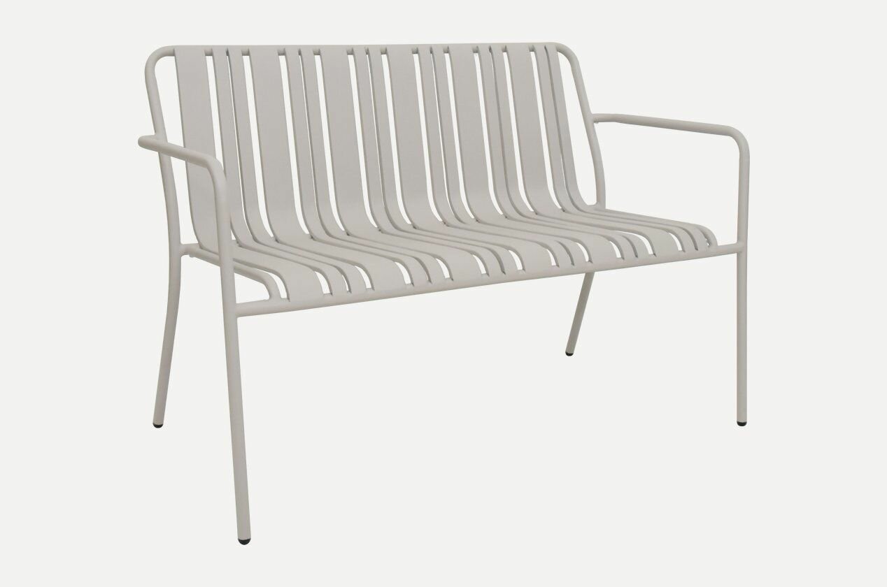 Диван садовый Элден Beige, Divan.ru, 122х63х83 см, металл, бежевый