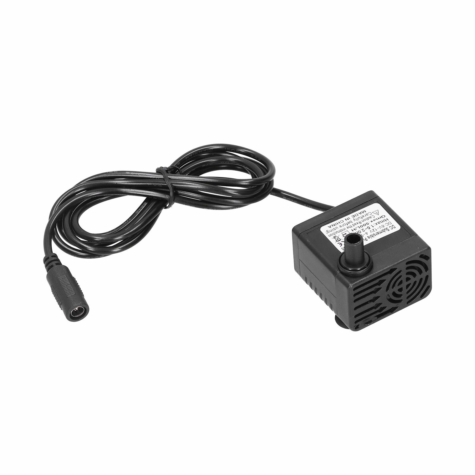 Водяная помпа бесщеточная малошумная погружной насос циркуляционное устройство подъем 1,2 метра 500л/ч 12В 5Вт