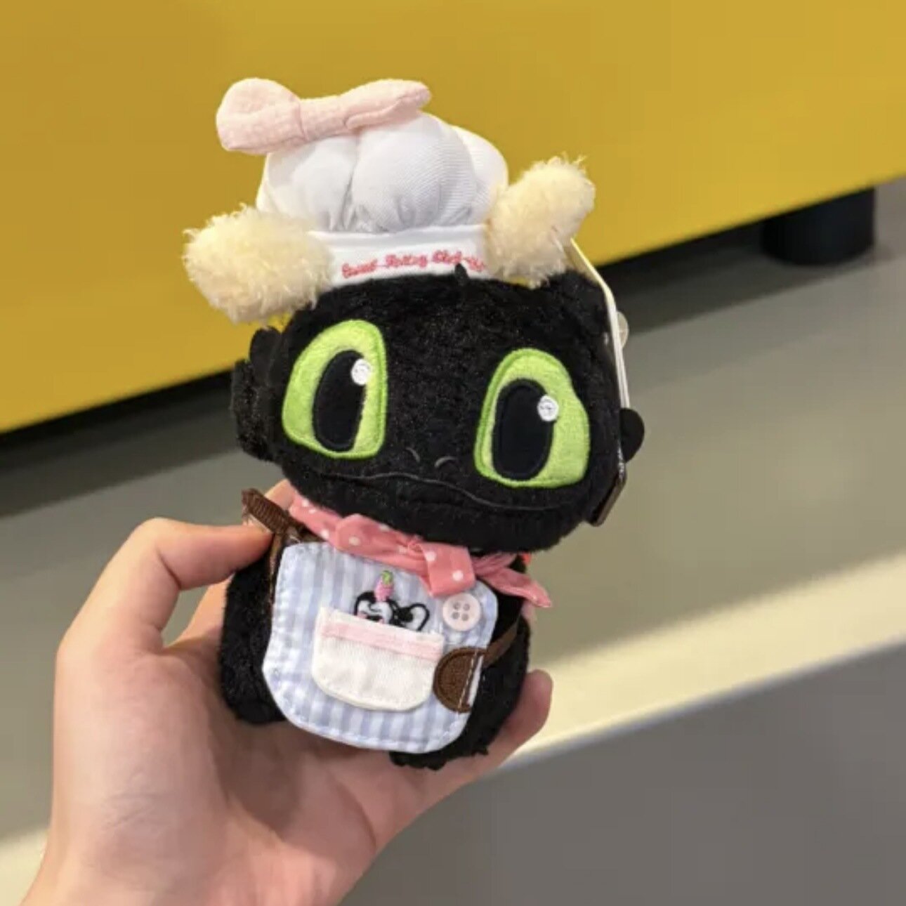 Настоящая игрушка-брелок "Как приручить дракона" милый питомец Беззубик, подвеска для сумки, подарок для девочек