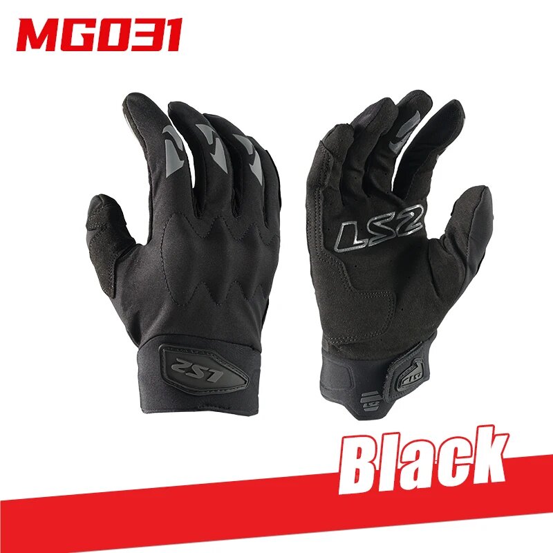 Оригинальные мотоциклетные перчатки LS2 HIKER, летние дышащие мотоциклетные перчатки, противоскользящие, износостойкие, байкерские, с сенсорным экраном, Moto Guantes
