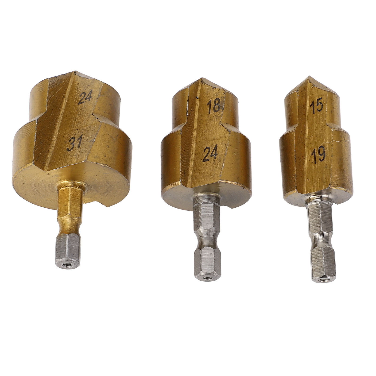 3pcs PPR Lifting Drill Bites 1/4 дюйма шестнадцатеричной трубы речь Водяной трубки.