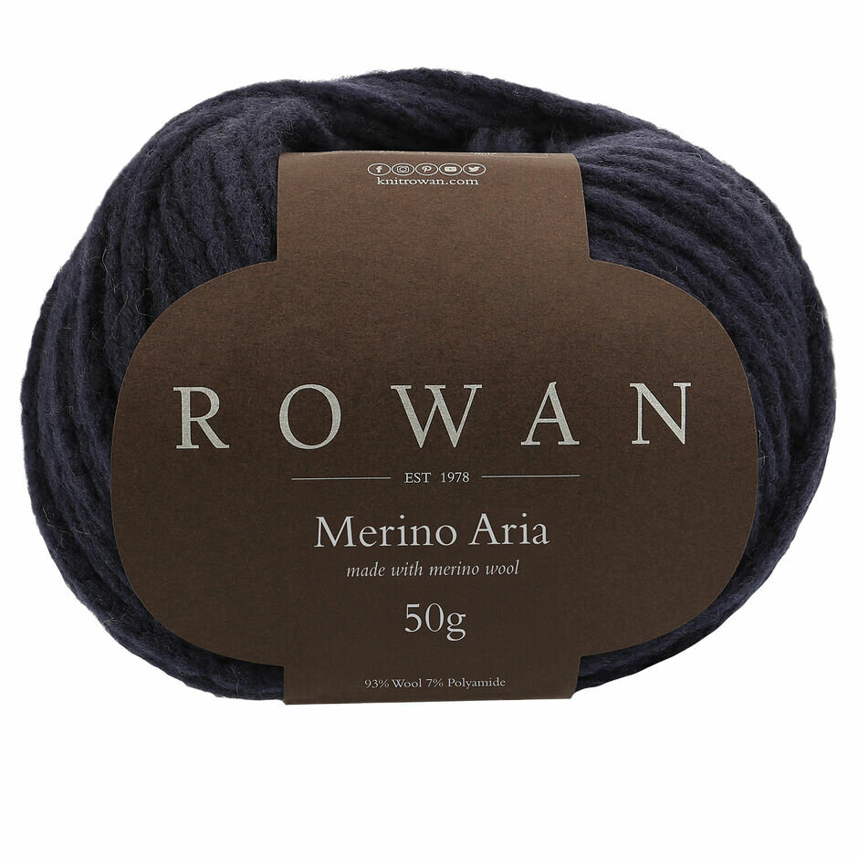 Merino Aria /Мерино Ариа/ пряжа Rowan, 9802236 (045, *, синий)