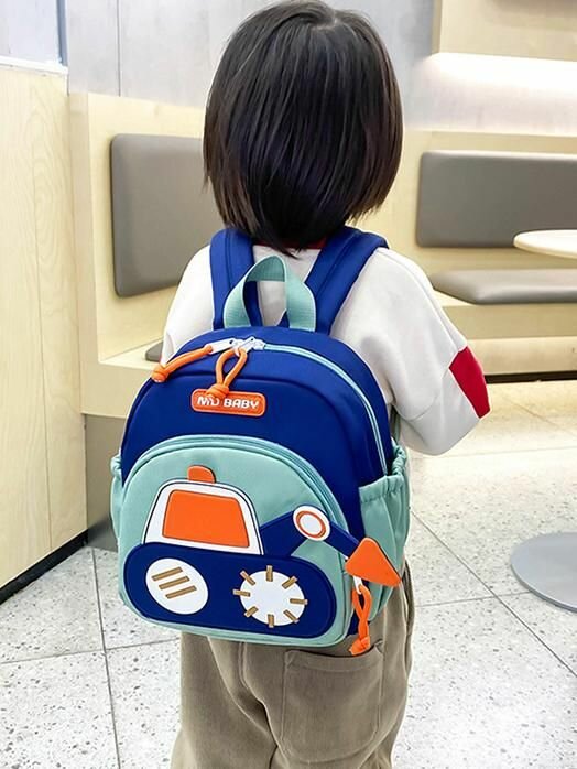 Школьная сумка для детского сада, мальчики, сумка через плечо, 1-3 года, детский мультфильм