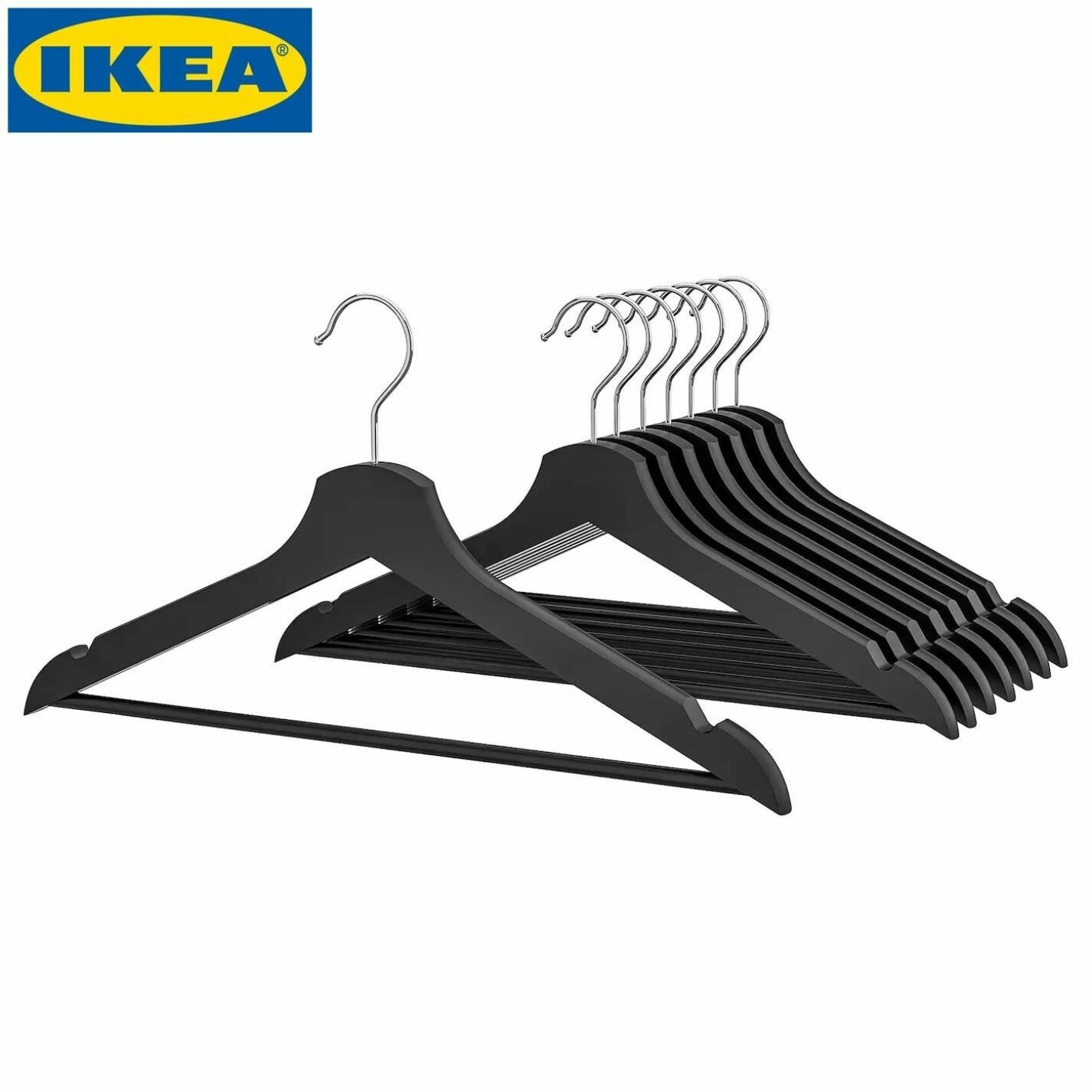 IKEA Вешалка плечики, 43 см, 8 шт