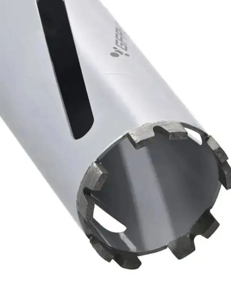 Коронка алмазная по бетону кирпичу 71 мм 150 мм сухой рез М22 для подрозетников