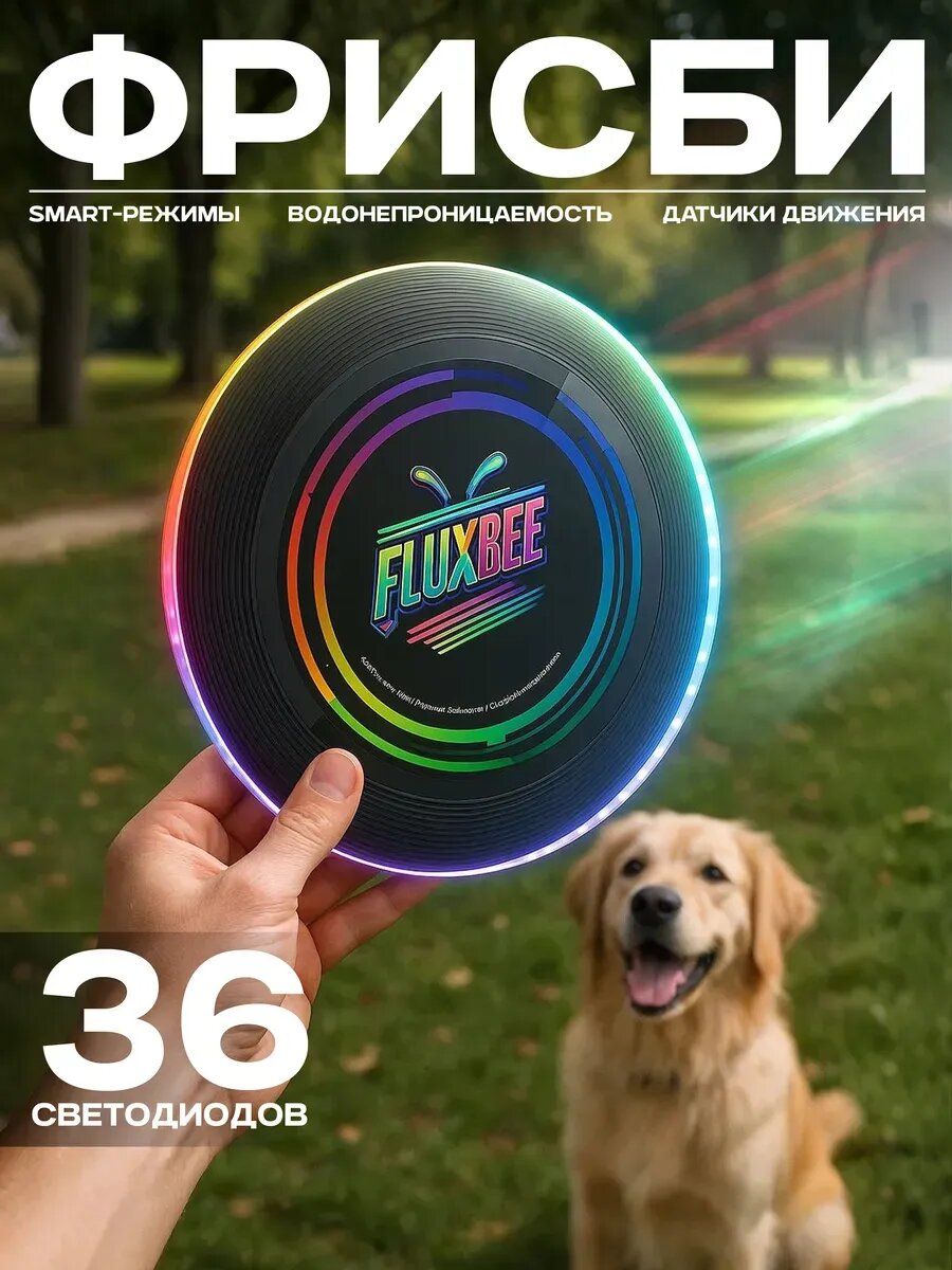 Фрисби "Без бренда", черный, для активных игр на свежем воздухе