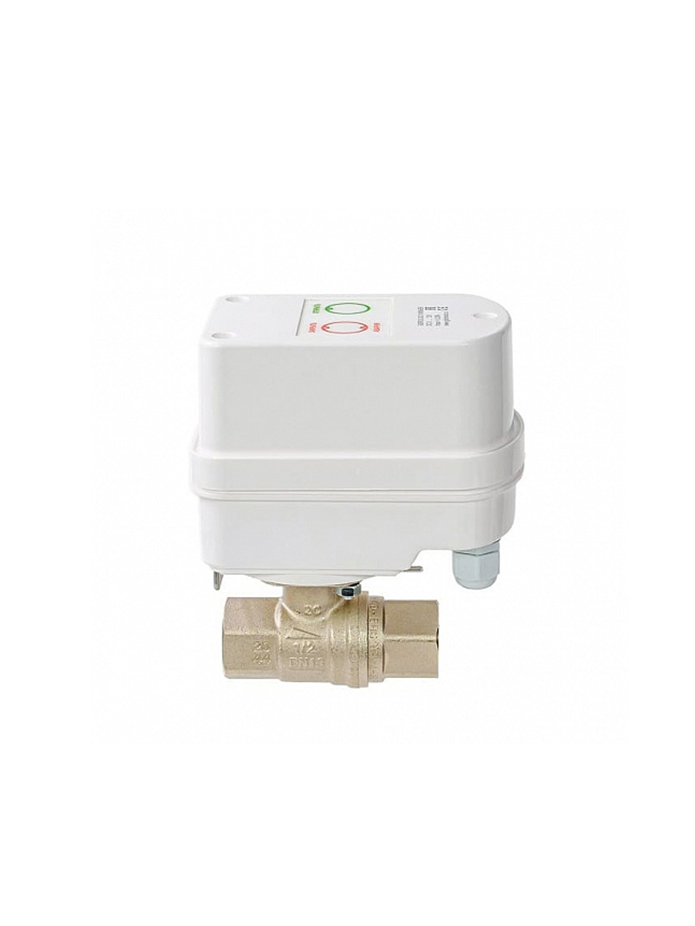 Кран с электроприводом WINNER RADIO BUGATTI 1/2" для перекрытия подачи воды (11053021)