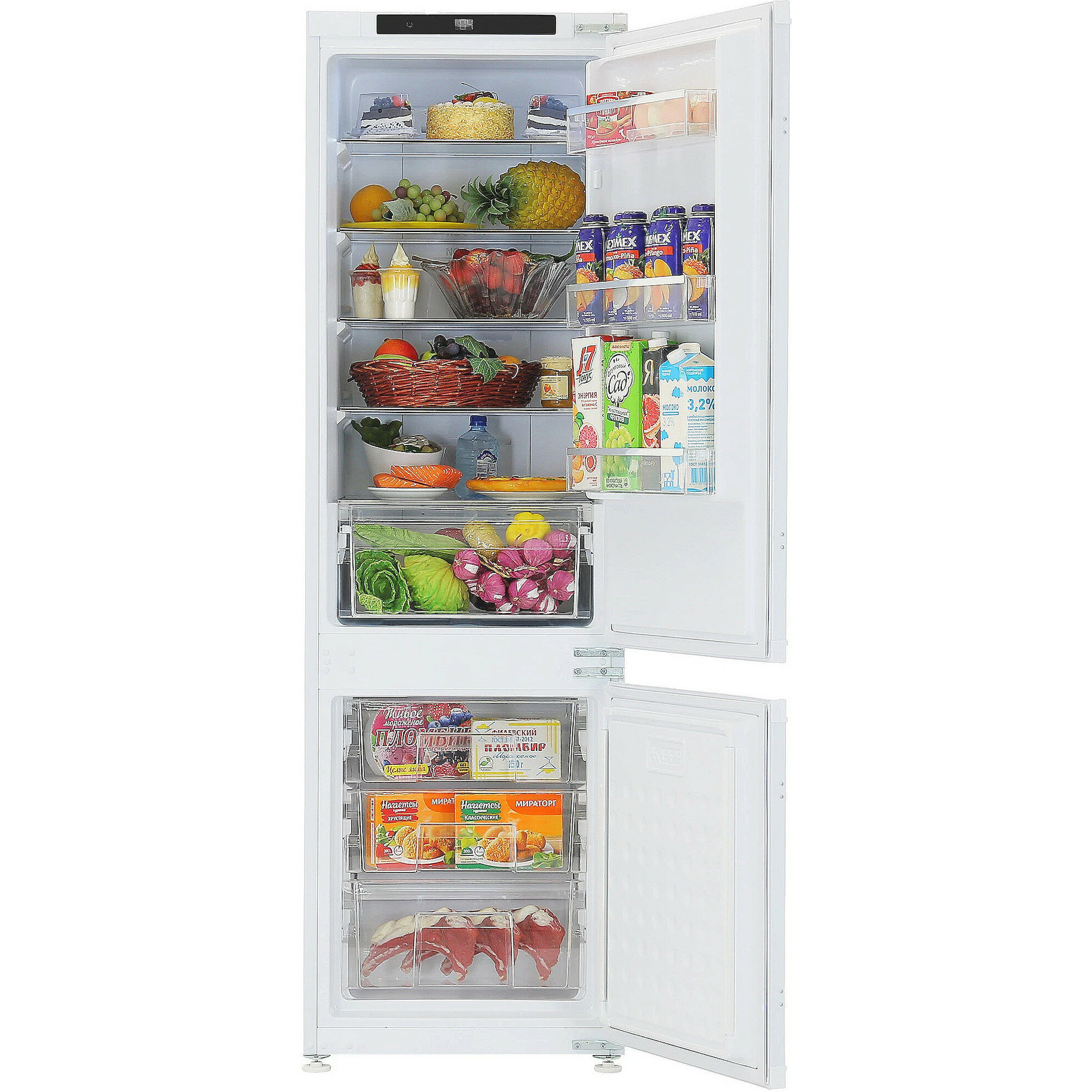 Встраиваемый холодильник SCANDILUX RBI238T