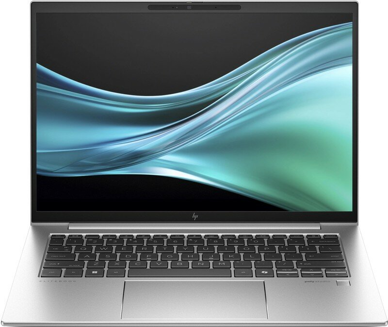 Ноутбук HP EliteBook 8 G1i 14", IPS, Intel Core Ultra 7 255U 2ГГц, 12-ядерный, 16ГБ DDR5, 512ГБ SSD, Intel Graphics, Windows 11 Pro, серебристый (c15a6et)