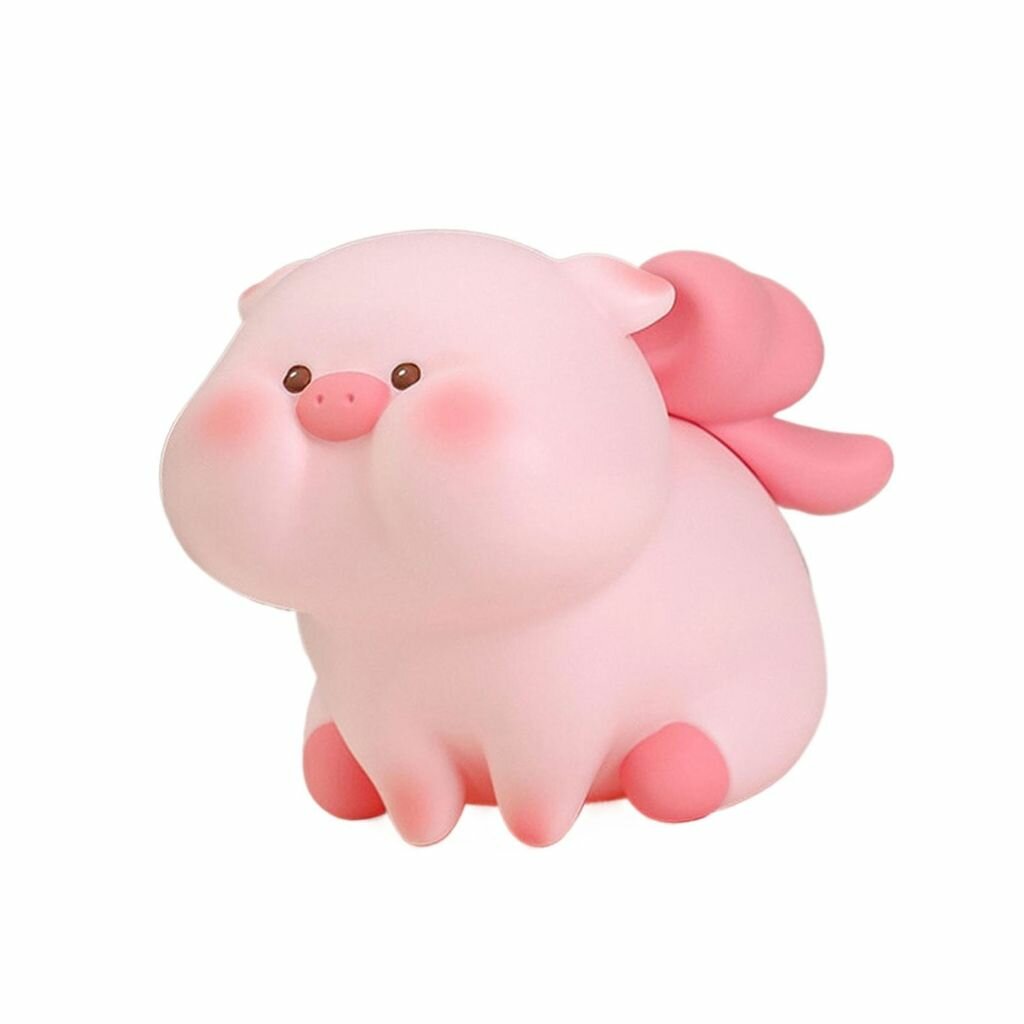 Веселая копилка в форме мультяшной свиньи, игрушка для стола, - 02стиль