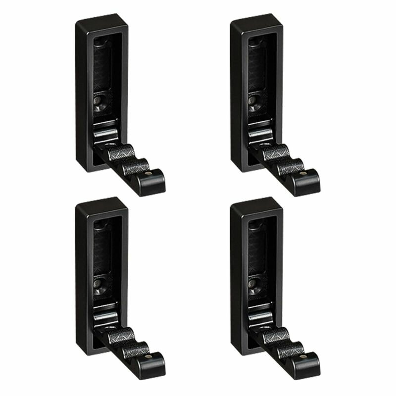 Складные невидимые крючки для одежды 4 шт металлические настенные магнитные для шарфов ключей шляп и аксессуаров