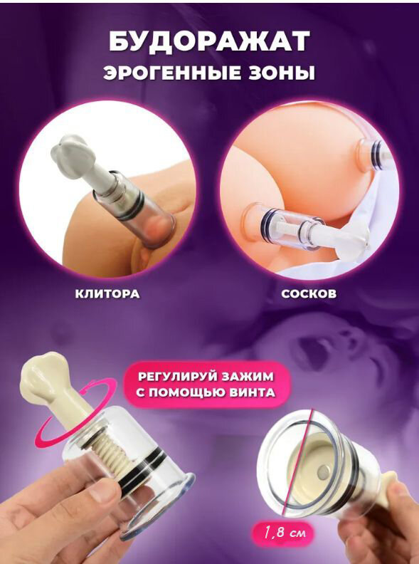 Зажим, стимулятор для сосков