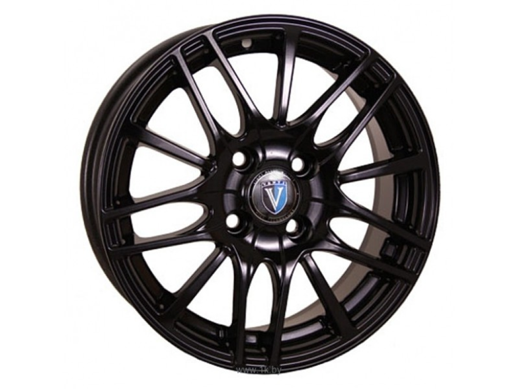 Диск колесный Tech Line Venti 1506 6,0x15 4x100 Dia60.1 ET45 цвет BL (черный глянцевый)
