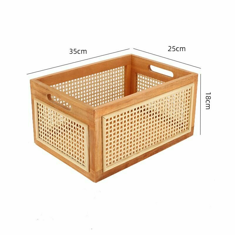 Деревянный органайзер из ореха для книг/документов: набор с ящиками для гостиной, ручная шлифовка бесшовная конструкция