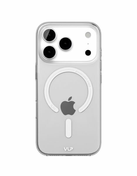 Накладка силикон VLP Puro Case with MagSafe для Apple iPhone 17 Pro Прозрачный