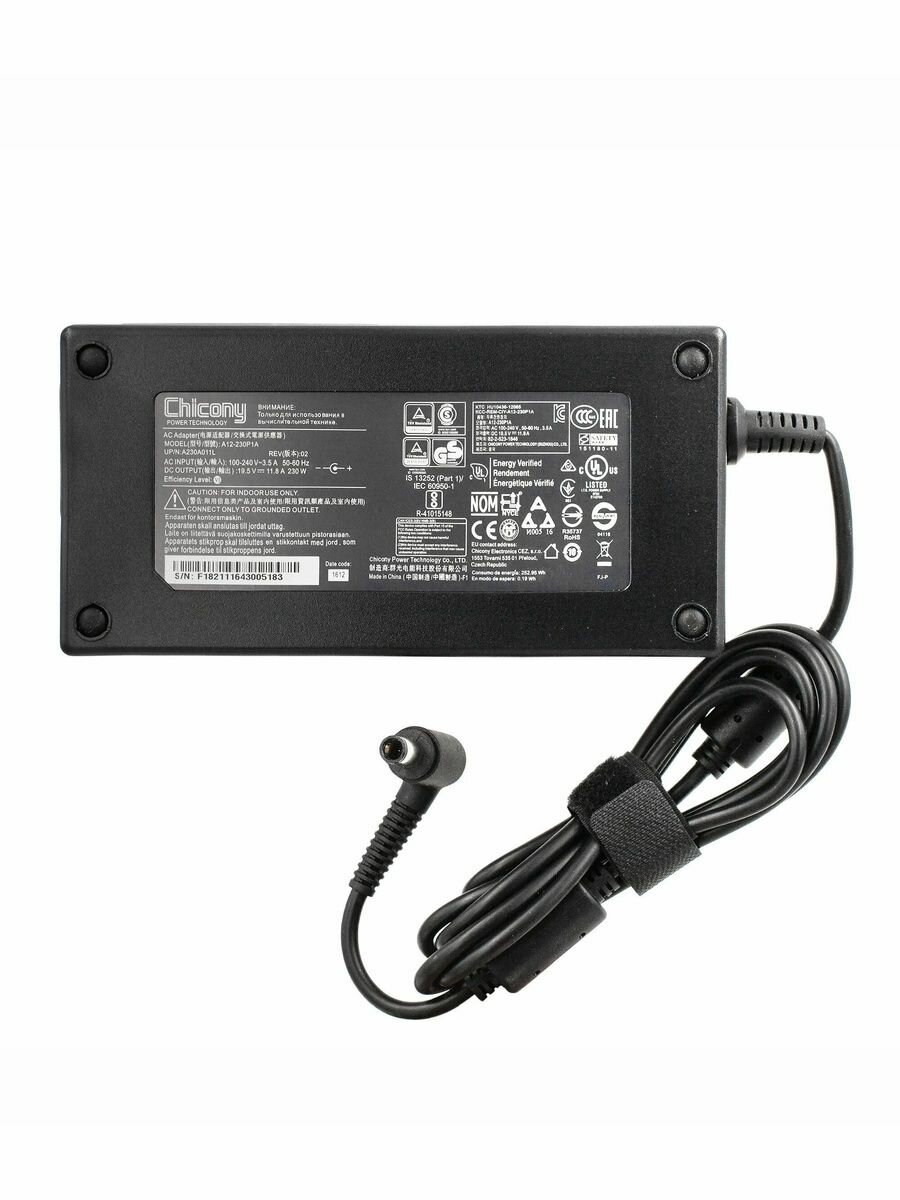Блок питания Asus 4 pins (10mm female), 230W (19.5V, 11.8A)