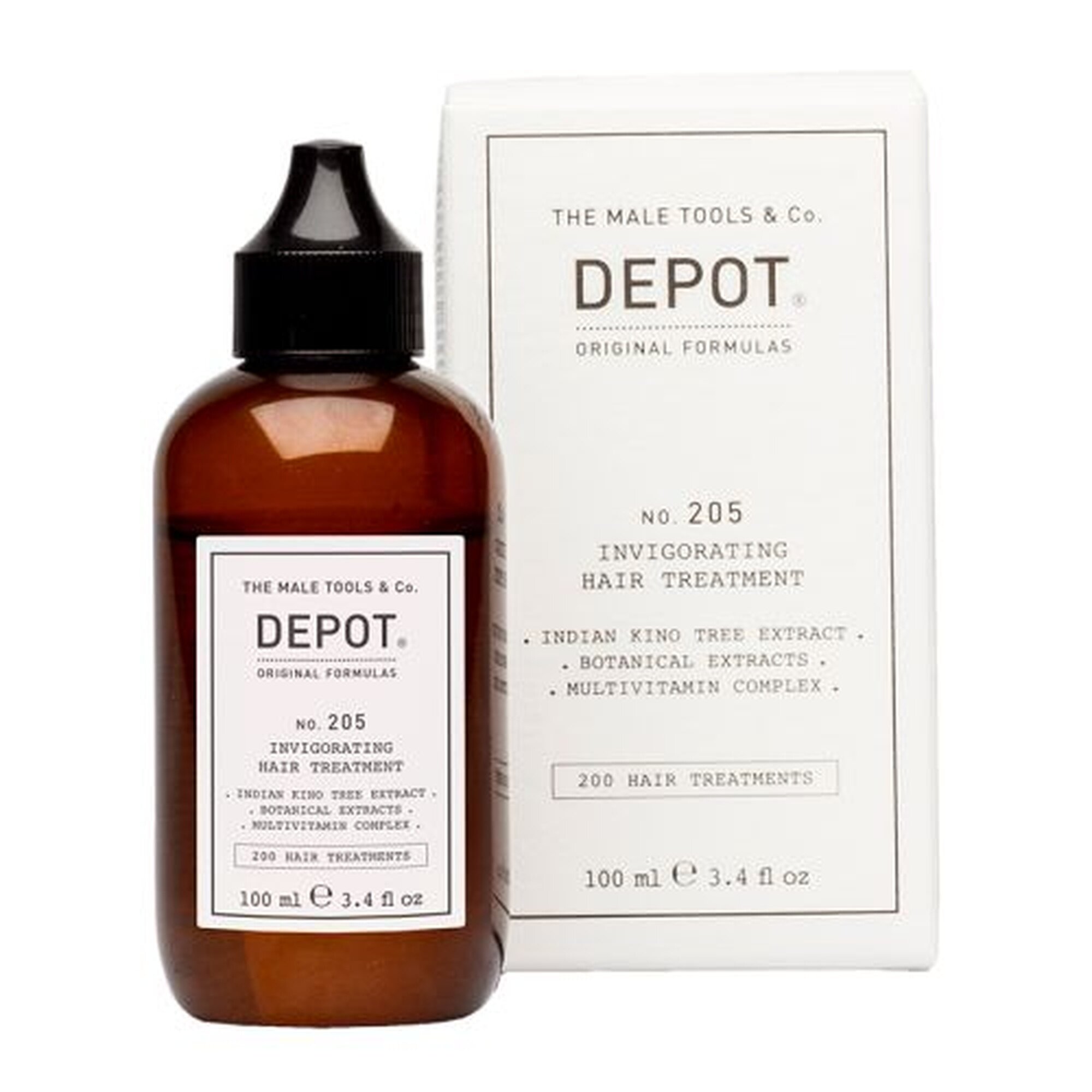 Depot Кондиционер против выпадения волос no.205, не смываемый, мужской, 100 мл