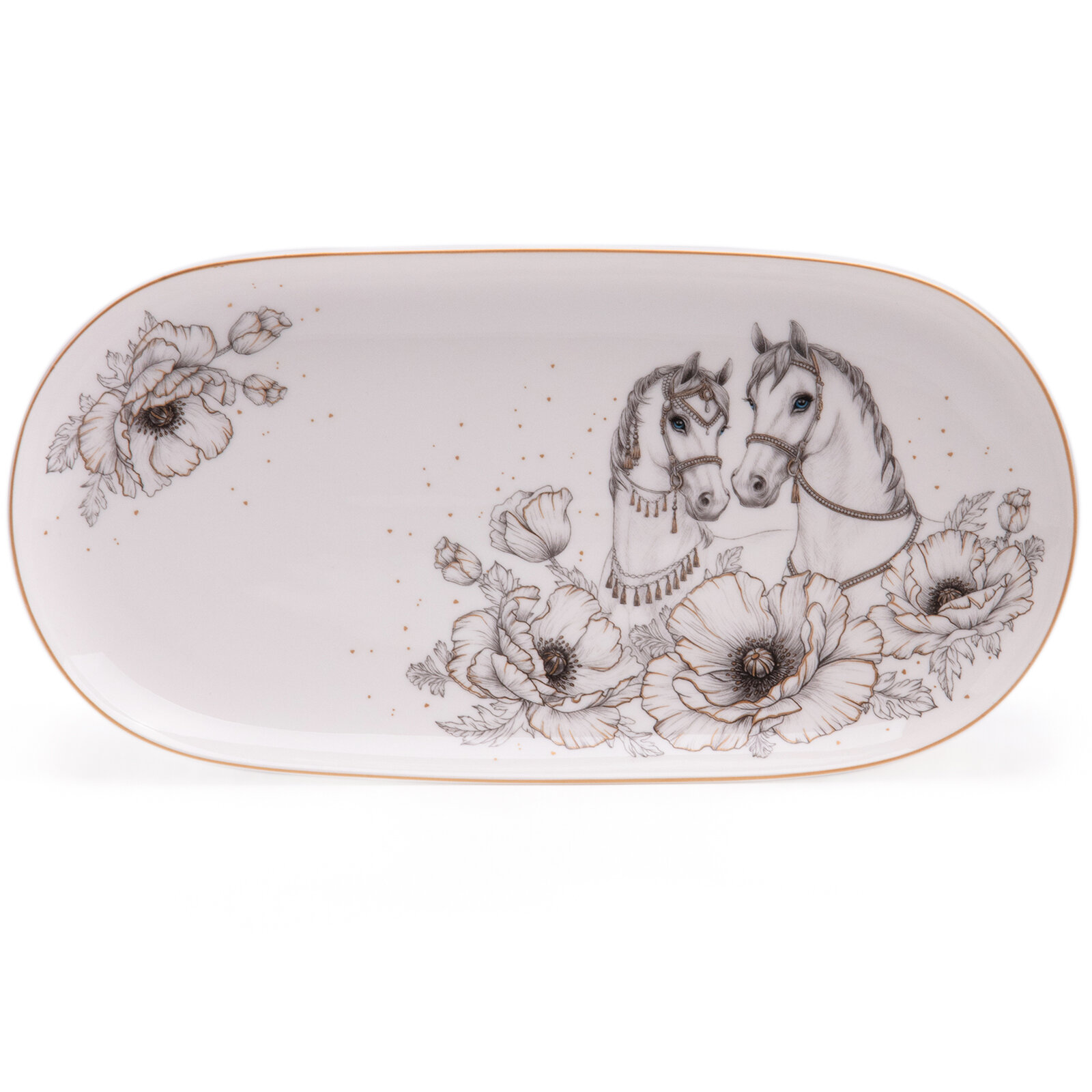 Блюдо овальное lefard top style 25,5 см KSG-590-725