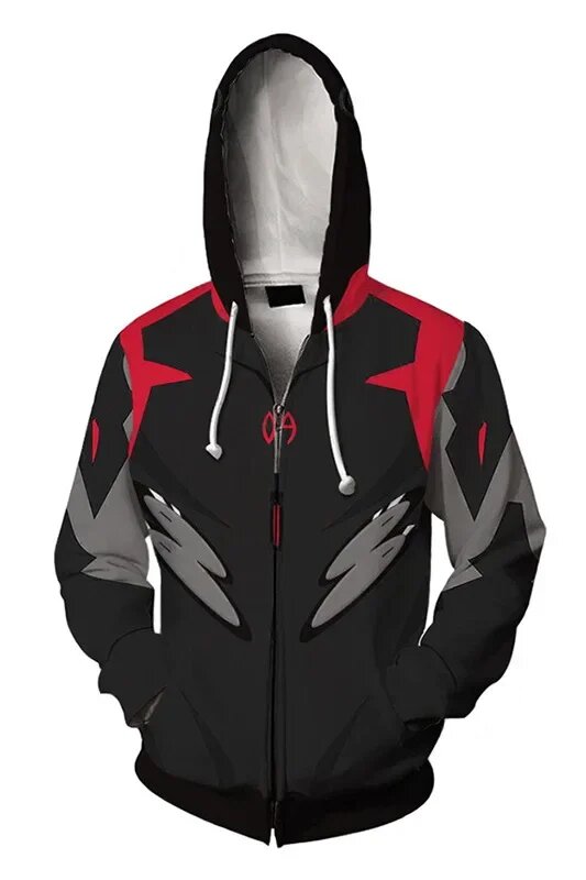 Косплей костюм Эва Аянами Рей / Асука Лэнгли / Икари Синдзи 3D пальто M, 02