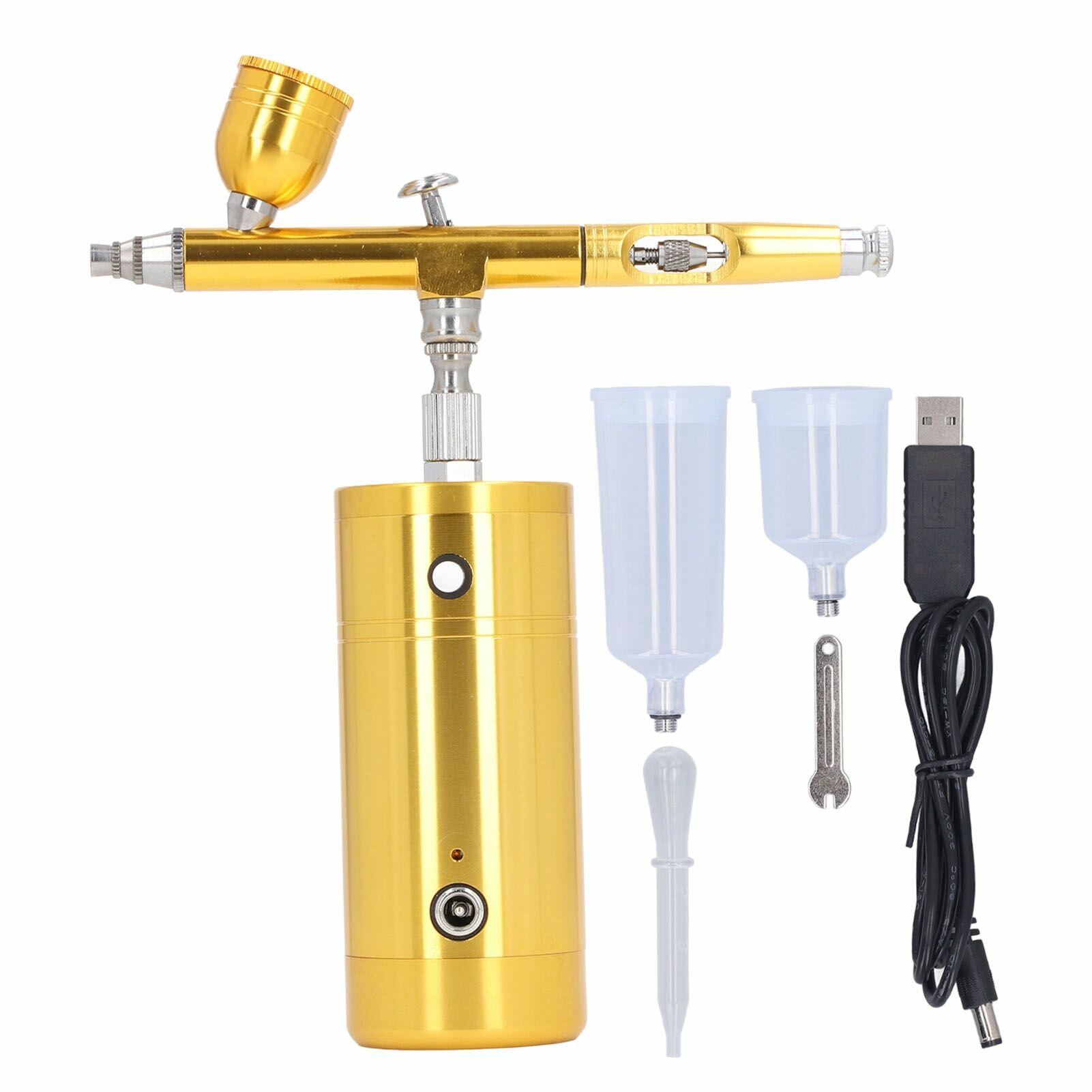 Мини-аэрограф 8 9 PSI, регулируемый расход, 7 7,5 л/мин.