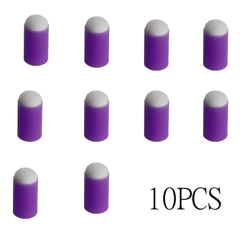 Фиолетовые губки для рисования, 10 шт, Color: 6-Purple