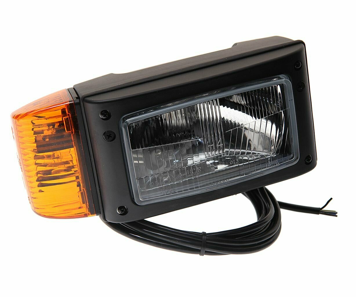 Фара ближний/дальний 24V H4 с габаритом и указателем поворота правая WESEM