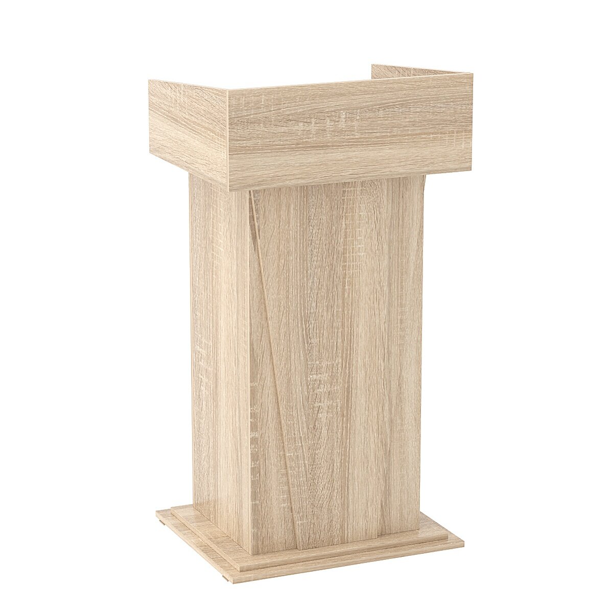 Трибуна-кафедра для выступлений Конференс №28, Дуб Сонома. Производство товара - компания ТОБ.