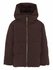 Куртка Molo Hooded jacket, размер 140, коричневый/серый/оранжевый