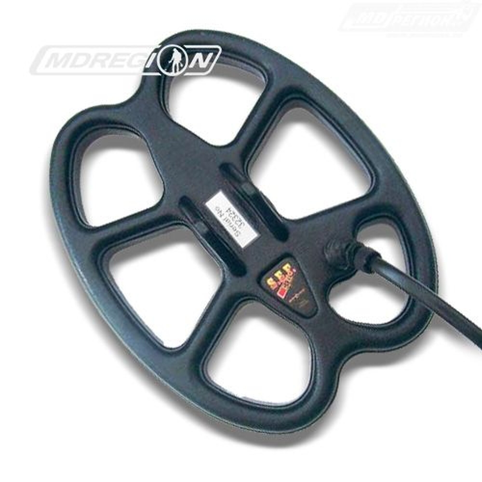 Катушка Detech SEF 6x8" DD для Tesoro Cortes, 10,6 кГц, цвет черный