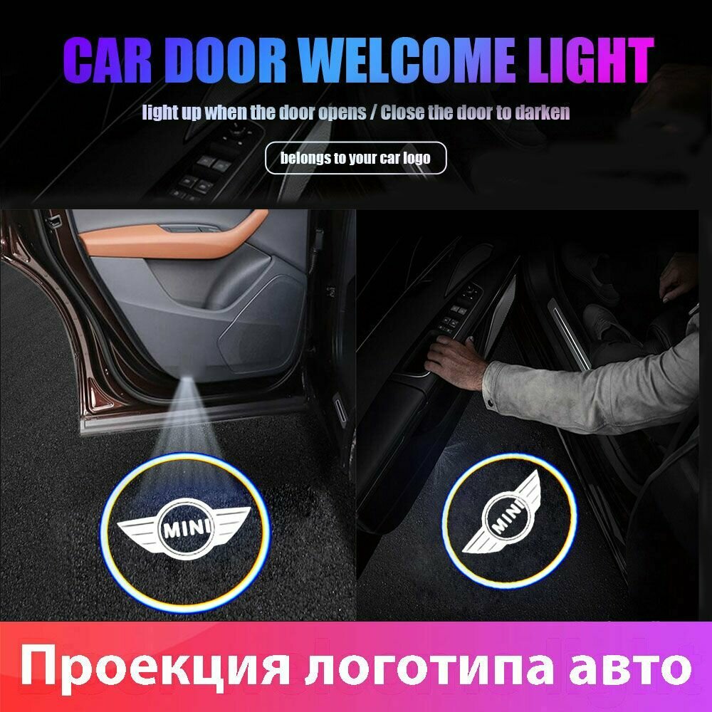 Фонарь габаритный, Светодиодная, 2 шт, арт. MINI Cooper One S R50 R52 R54 R53 R56 R58 R59 R60 F55 F56 JCW