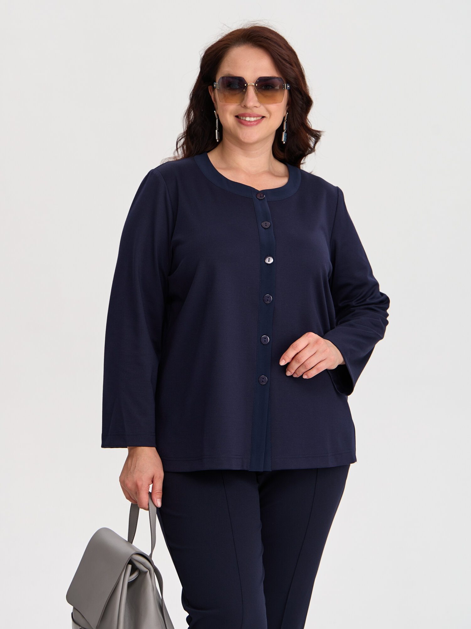 Блуза Жакет Большие размеры