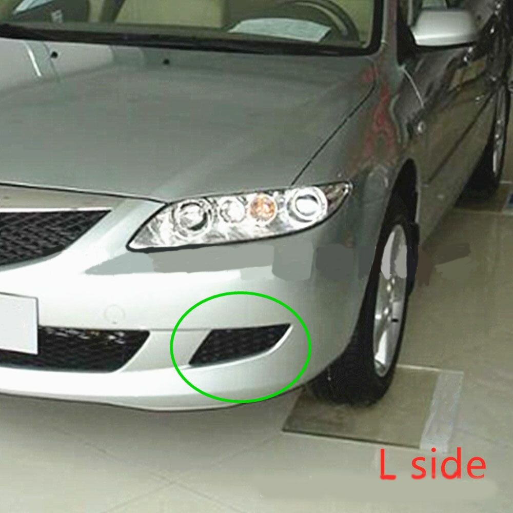 Автомобильный передний бампер нижний противотуманный фонарь решетка правая + левая для Mazda 6 GJ6A-50-C11