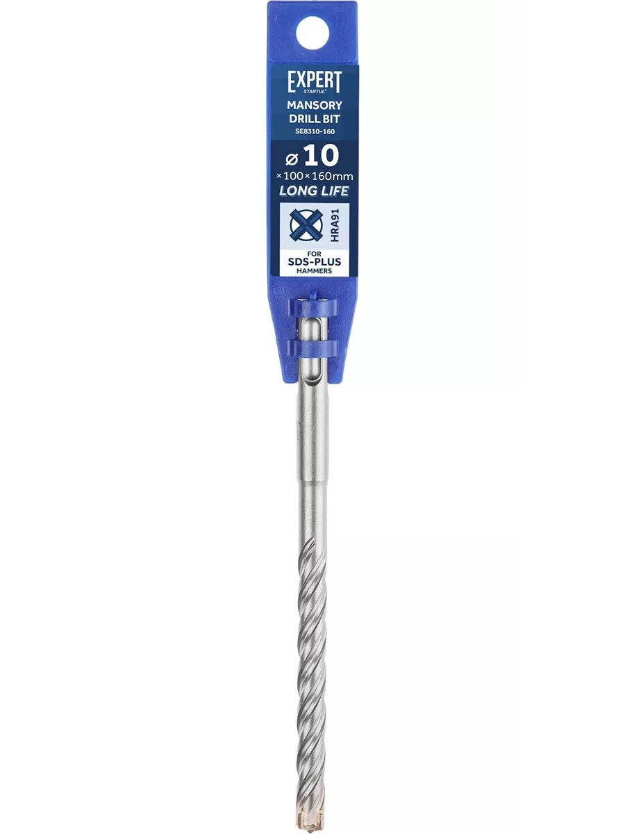 Бур для перфоратора, сверло по бетону для перфоратора SDS-plus 10х100х160 мм STARTUL Expert (SE8310-160)