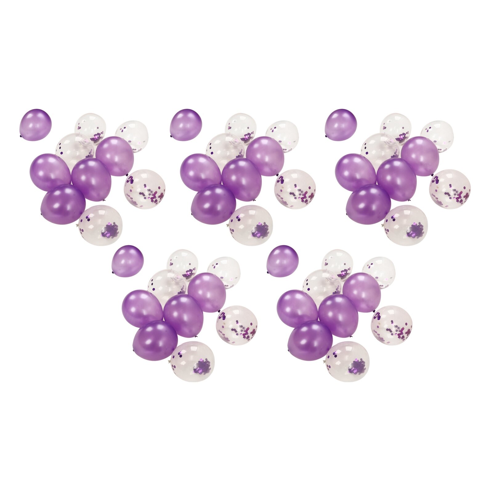 50 шт. латексных шаров, устойчивых к разрывам, красивые воздушные шары для украшения вечеринки на свадьбу, день рождения, рождество, Хэллоуин, фиолетовые, фиолетовые блестки
