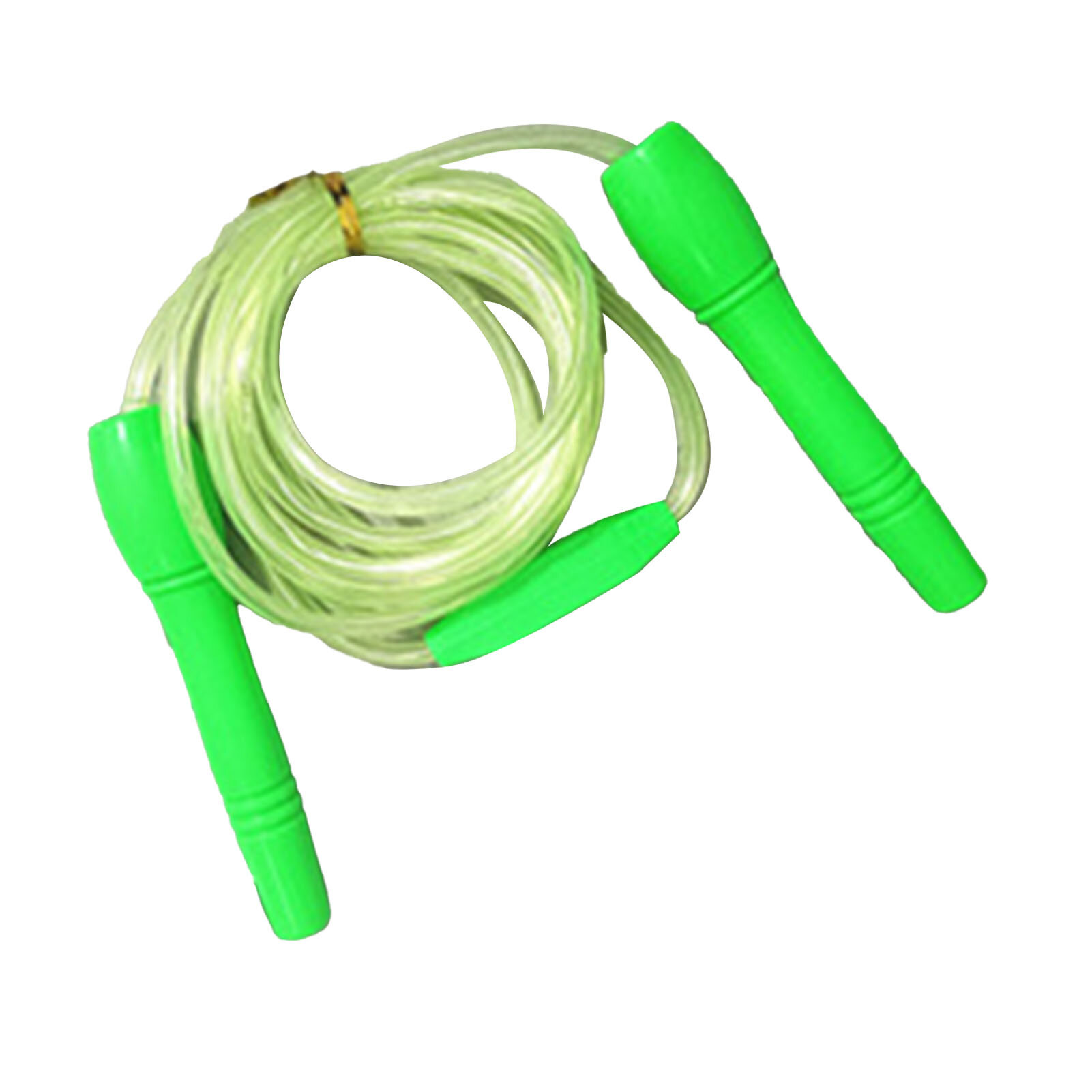 Регулируемая светящаяся скакалка, светящаяся в темноте скакалка для взрослых, детей, детей, зеленый цвет