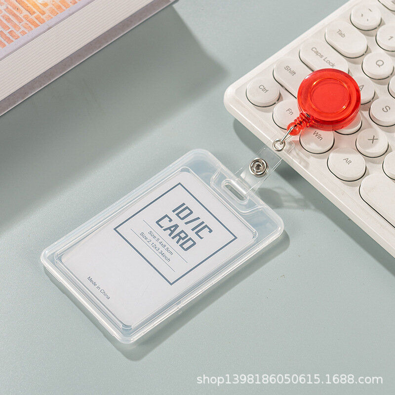 Набор удостоверений личности "Комплект", красный, с телескопической пряжкой