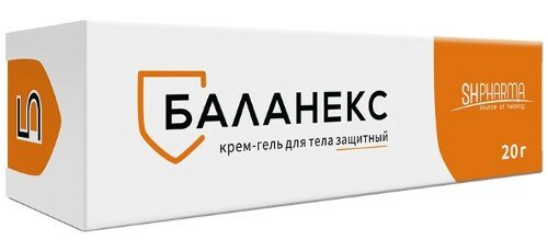 Sh pharma баланекс крем-гель для тела защитный 20 гр