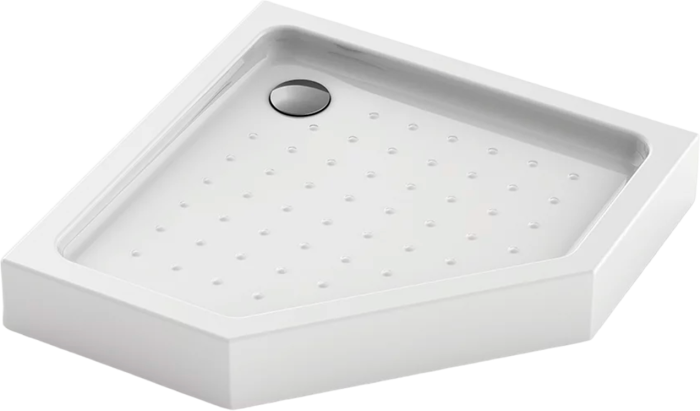 Поддон для душа Veconi Tezeo acrylic TZ-53 80x80, белый