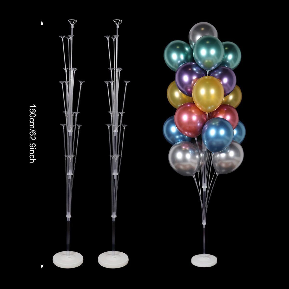 Стойки для шаров 160см, 1шт, для украшения вечеринок