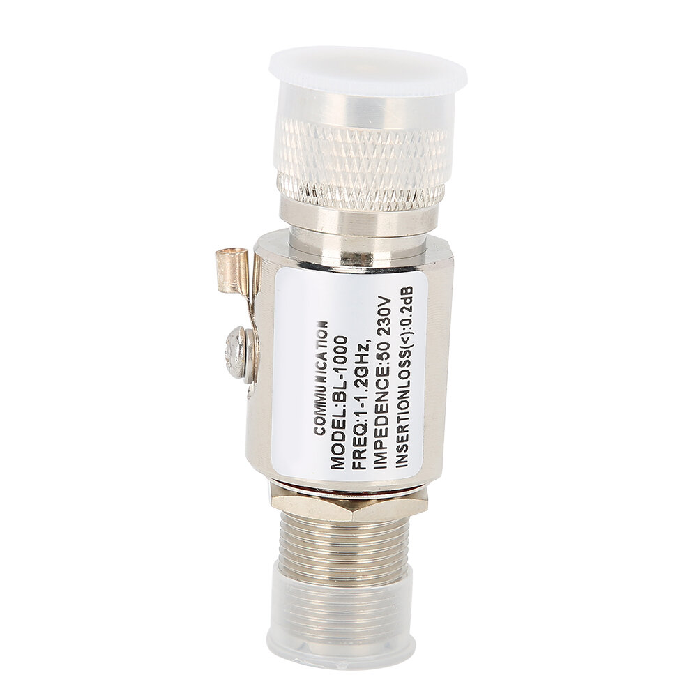 PL259‑M to PL259‑F Antenna Arrestor All Band Arrester Protection DC‑1200MHz Surge Protector