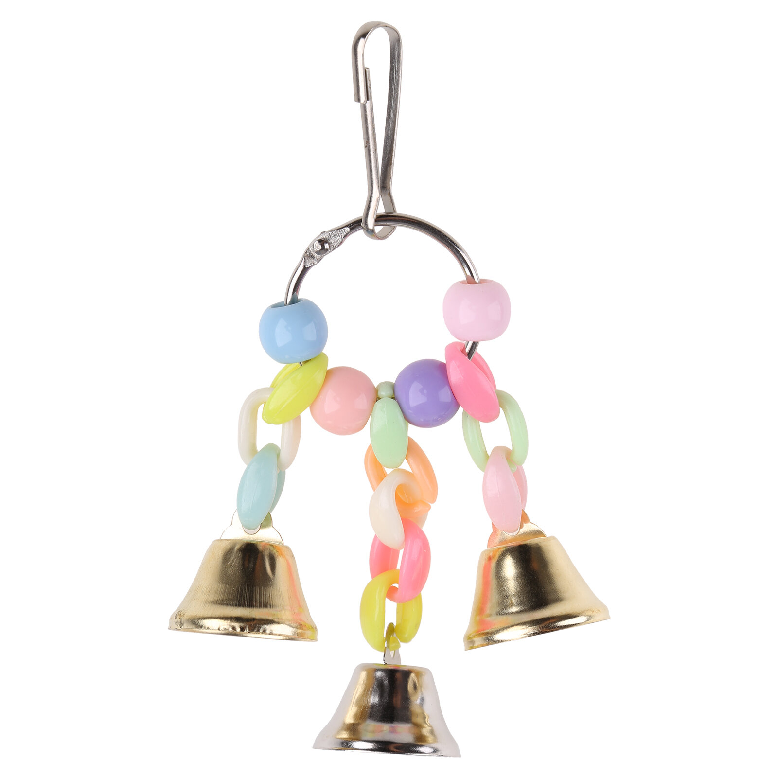 Игрушка-Колокольчик для Птиц, Игрушки-Птичья Клетка для Попугая, Африканские Серые, Мини-Ара, Маленькие Какаду, Попугайчики и другие Маленькие Птицы