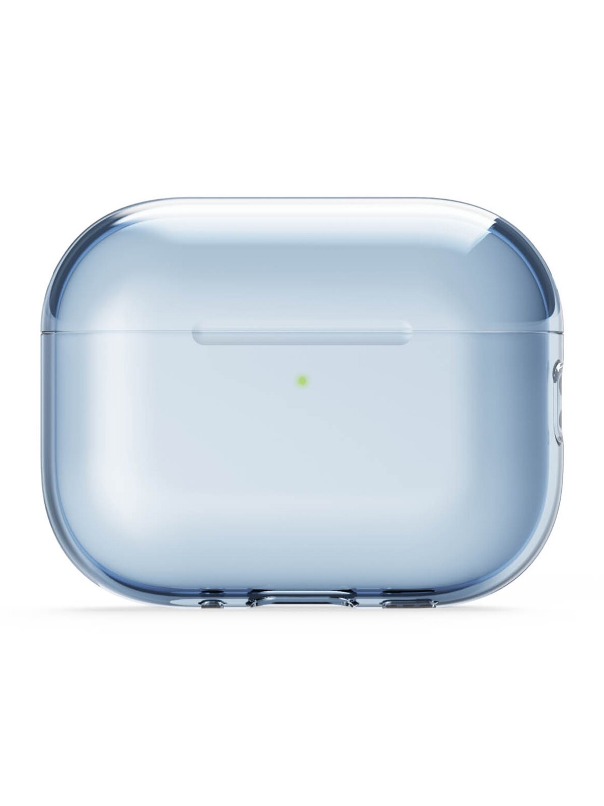 Elago силиконовый чехол для AirPods Pro 3, Clear case Aqua Blue