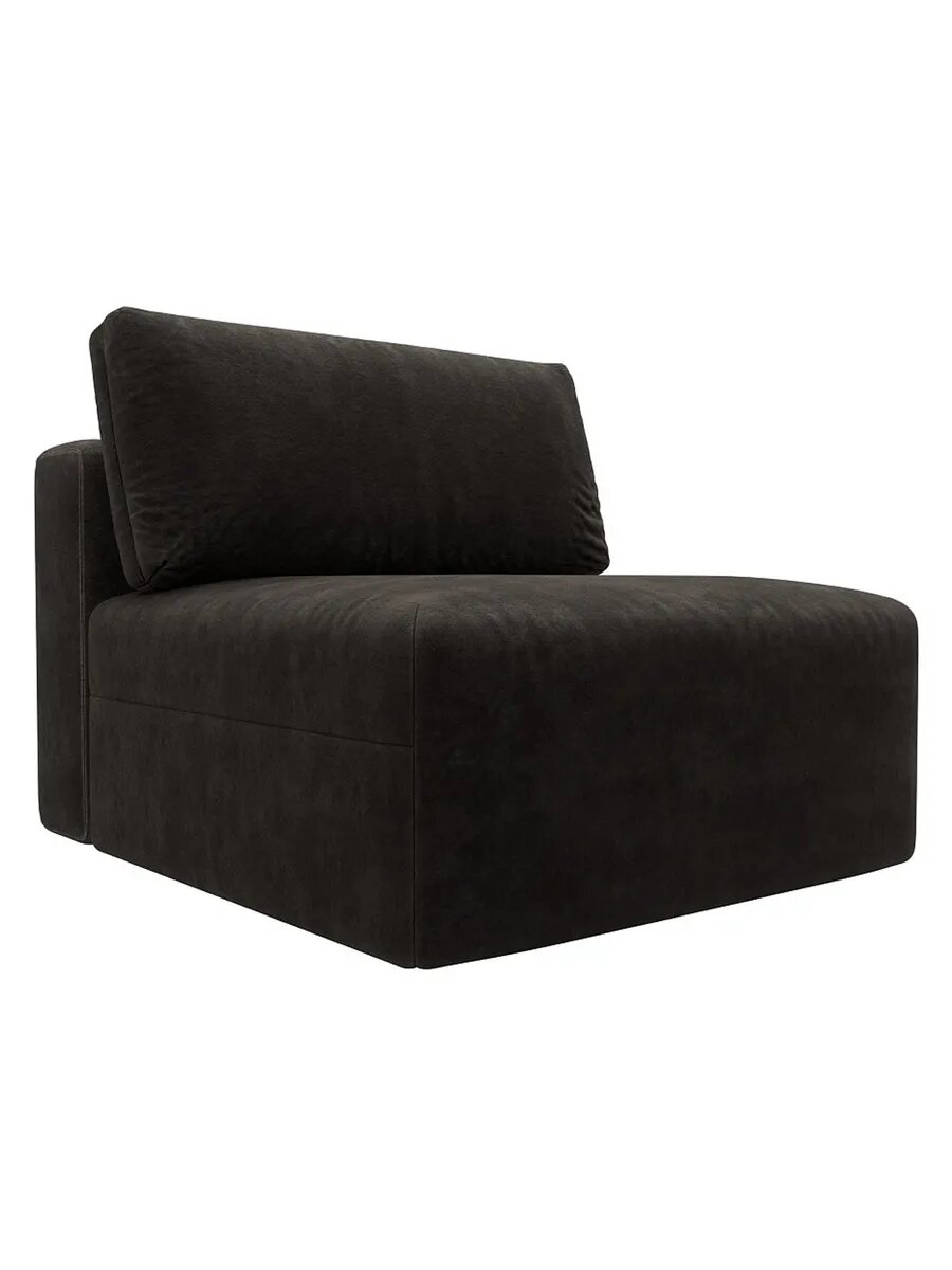 Модуль диван из модульного набора Лего, с ящиком для белья, велюр