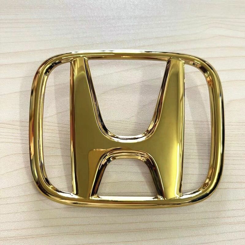 98 мм x 80 мм, золотой значок Honda для Accord, FIT GD JAZZ