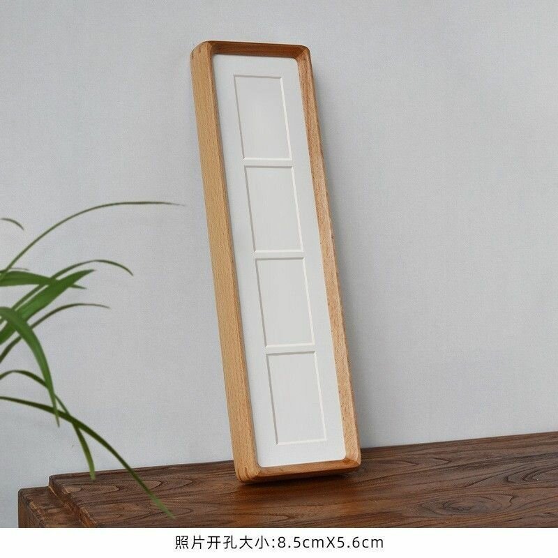 Тройная деревянная рамка шип-паз, для 3 фото, свадебный коллаж