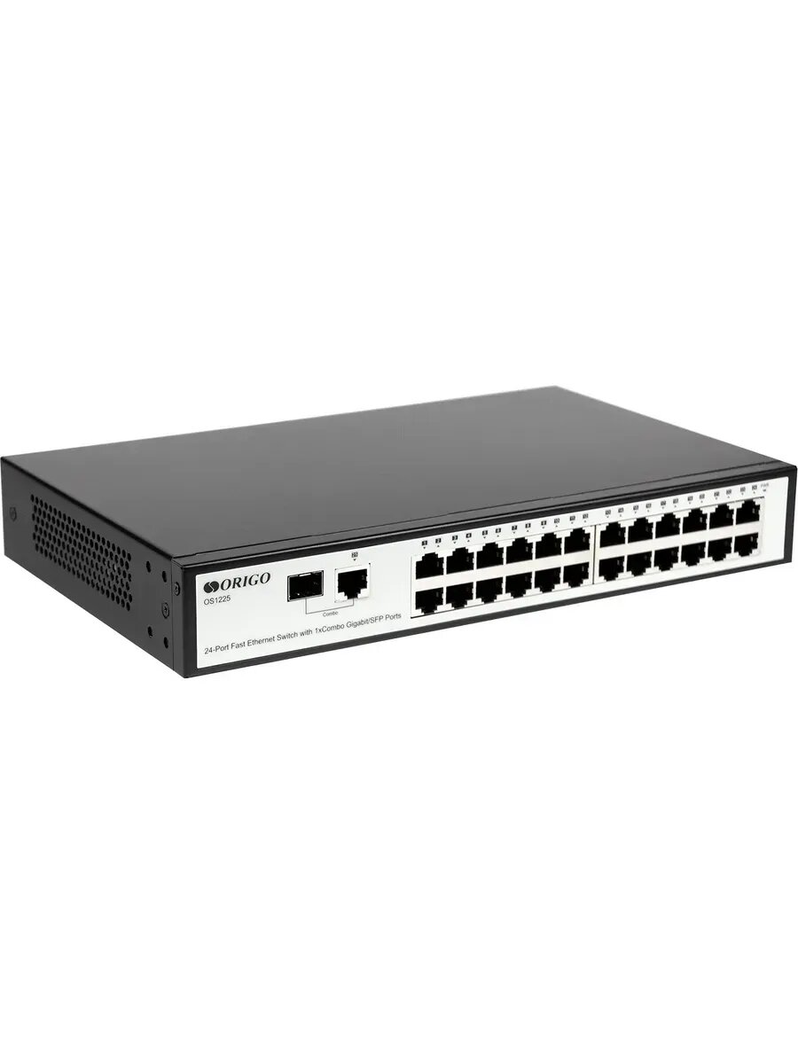 Коммутатор OS1225 OS1225/A1A 24x100Мбит/с 1SFP неуправляемый
